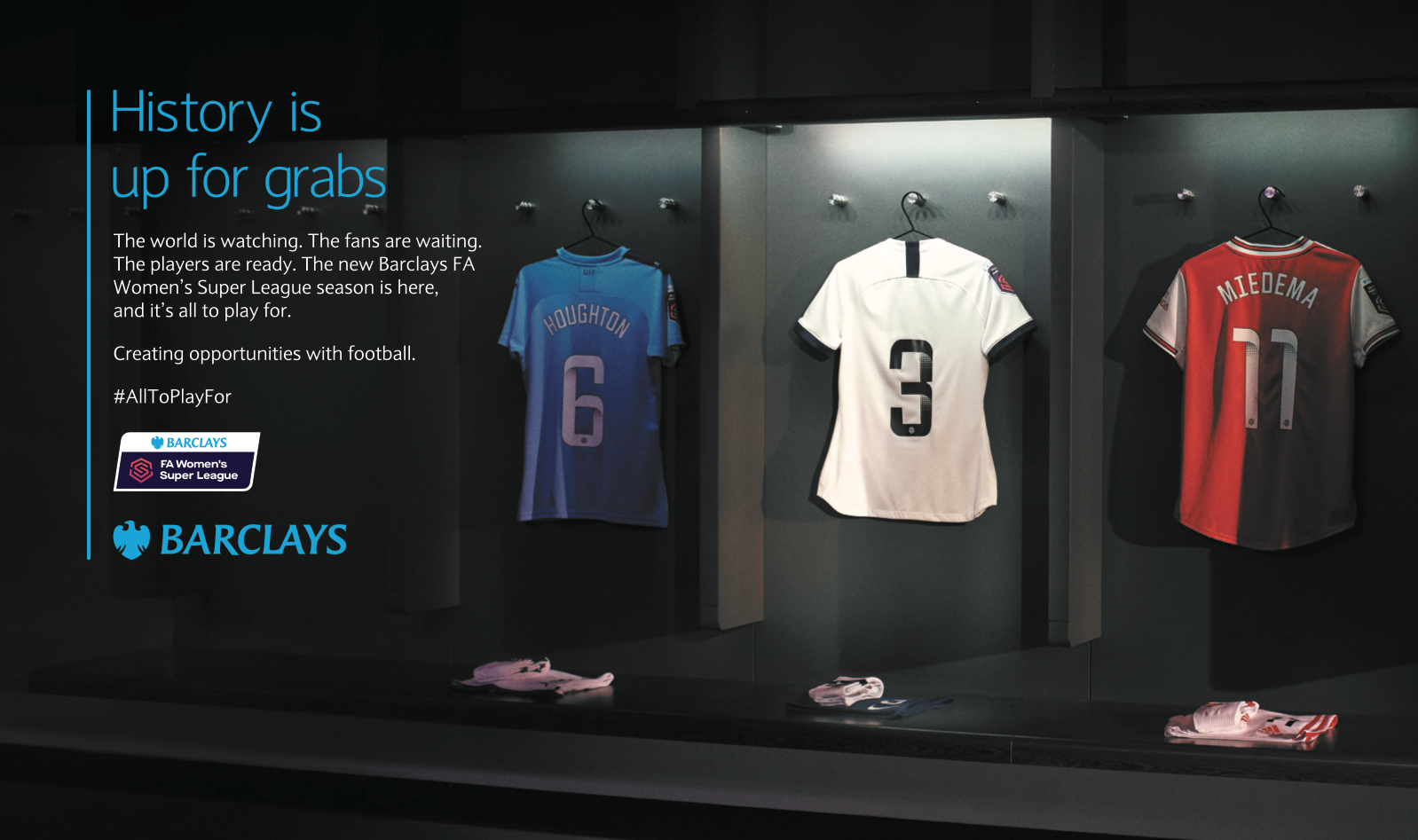 Women’s Super League title sponsorship reinforces Barclays’ status as ...