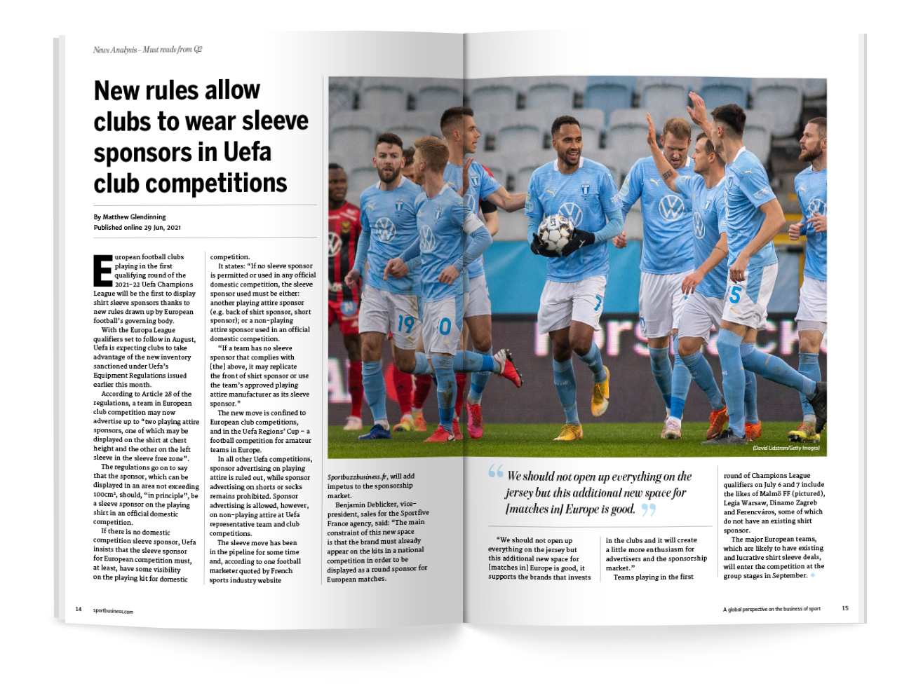 SportBusiness Magazine - Q2 2021 | SportBusiness