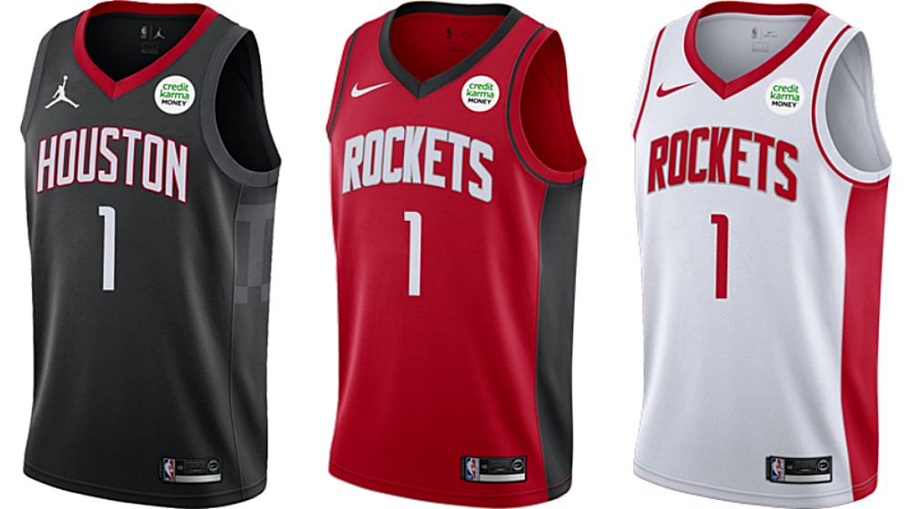 Houston Rockets bring in Credit Karma Money as jersey sponsor ...