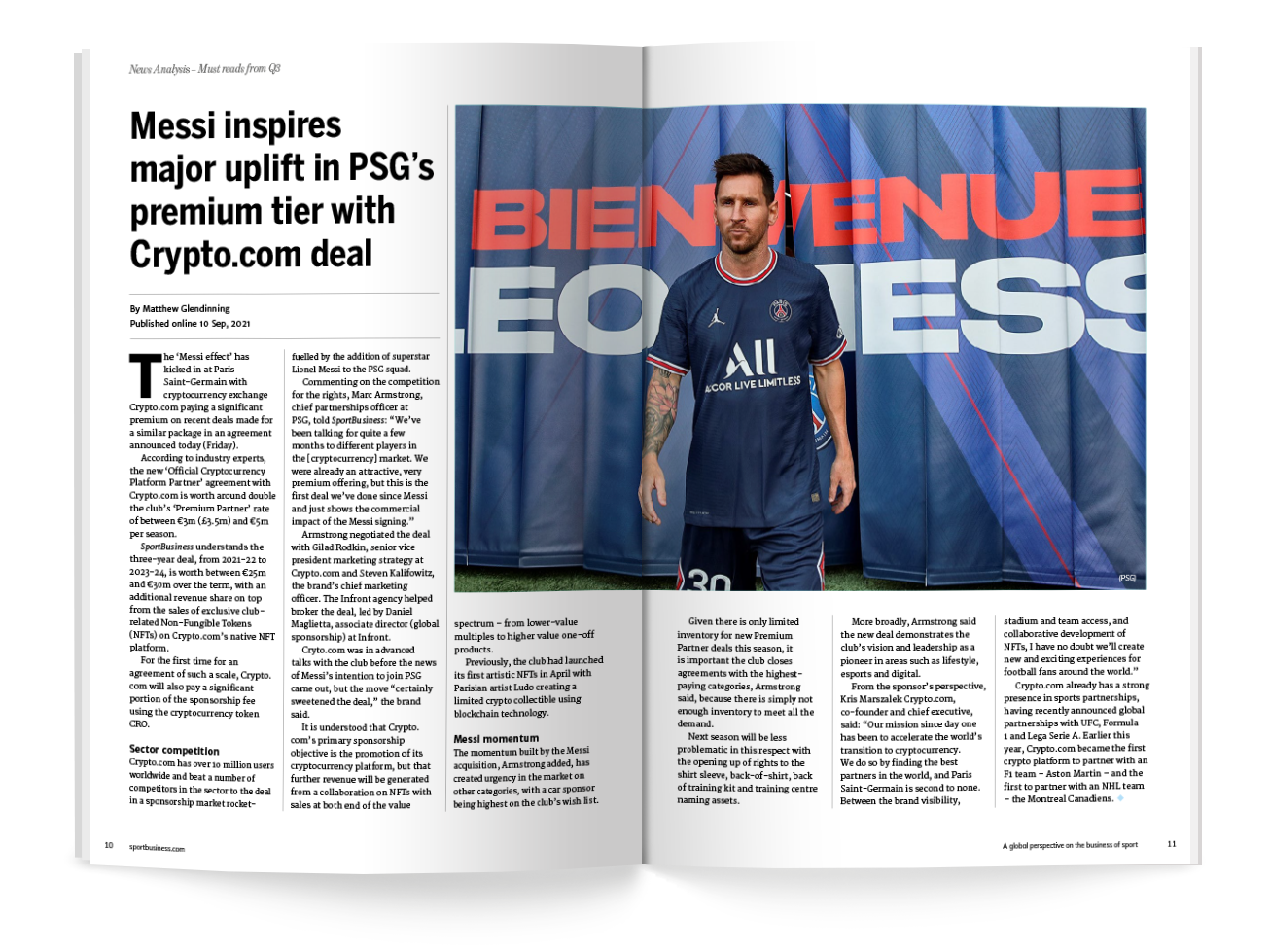 SportBusiness Magazine - Q3 2021 | SportBusiness