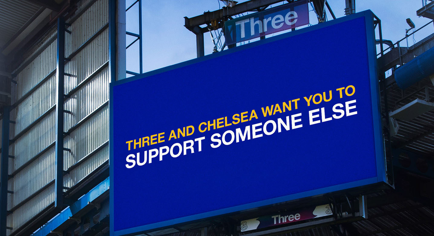 Support Someone Else – Three & Chelsea FC | SportBusiness Sponsorship