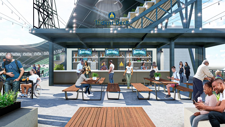 Mariners honor original history with new rooftop bar | SportBusiness Tech